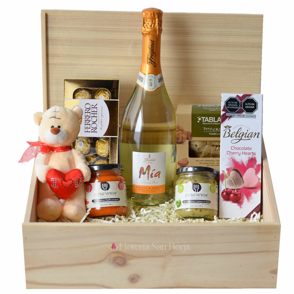 Canastas Gourmet para regalo Peru | Florería San Borja